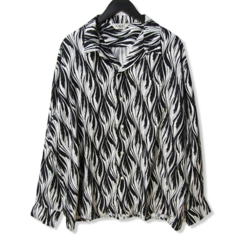 CALEE 美品 キャリー 長袖シャツ CL-23AW009 FEATHER PATTERN L/S SH ホワイト 白 XL 27104879 : クラシック - 通販 - Yahoo!ショッピング