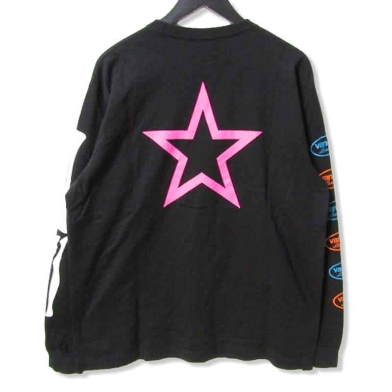 CALEE × VANSON キャリー バンソン 長袖Tシャツ 20AW003V L/S PRINT T-SHIRT ブラック 黒 XL 27104886 : 27104886 : クラシック ...