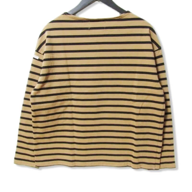 Vincent et Mireille × relume バンソンエミレイユ バスクシャツ 17-040-464-7000-3-0 ボーダー 長袖Tシャツ ベージュ 40 27105065 ...