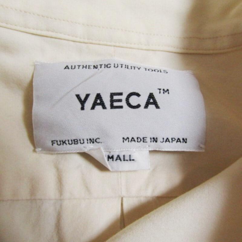 YAECA ヤエカ コンフォートシャツ 161006 長袖シャツ スナップボタン コットン日本製 ナチュラル S 27105071 : クラシック - 通販 - Yahoo!ショッピング
