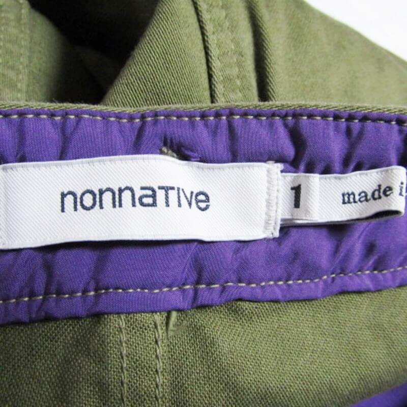nonnative ノンネイティブ ワークパンツ NN-P2953 16SS DWELLER 5P JEANS PANTS コットン 日本製 オリーブ 1 27105619 : クラシック ...