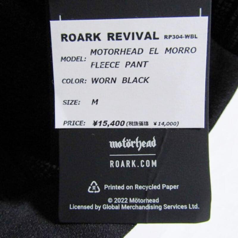 未使用 ROARK REVIVAL ロアークリバイバル モーターヘッド パンツ RP304-WBL MOTORHEAD EL MORRO ...