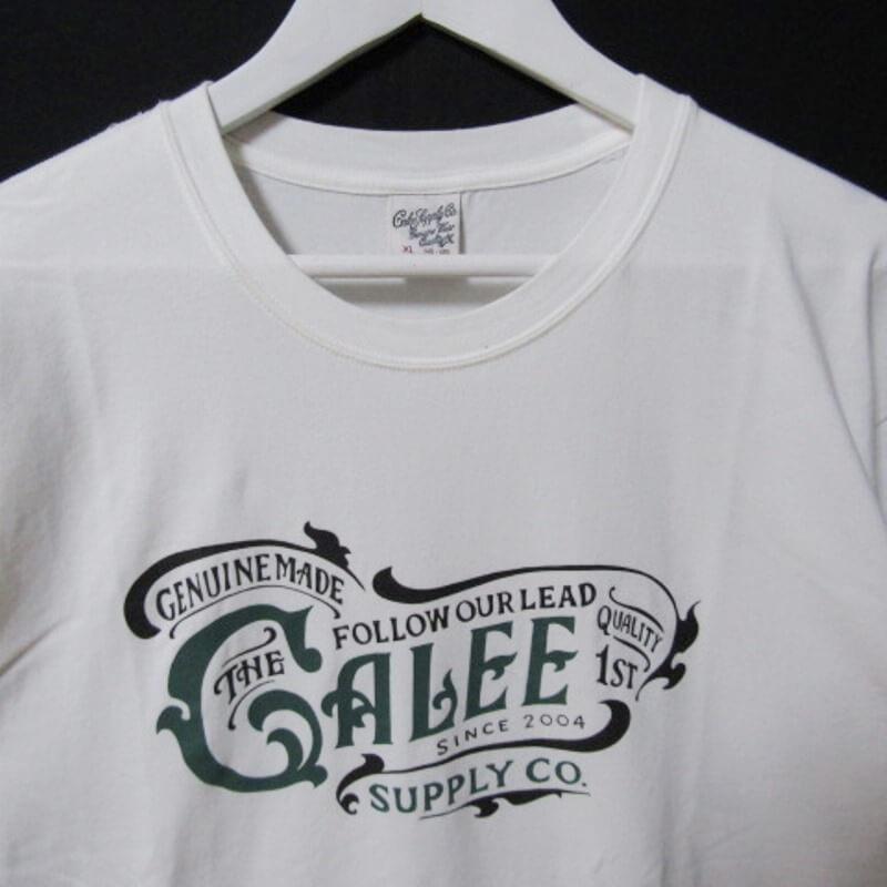 CALEE キャリー 半袖Tシャツ MAIN LOGO プリント ホワイト 白 XL 27106378 : クラシック - 通販 - Yahoo!ショッピング