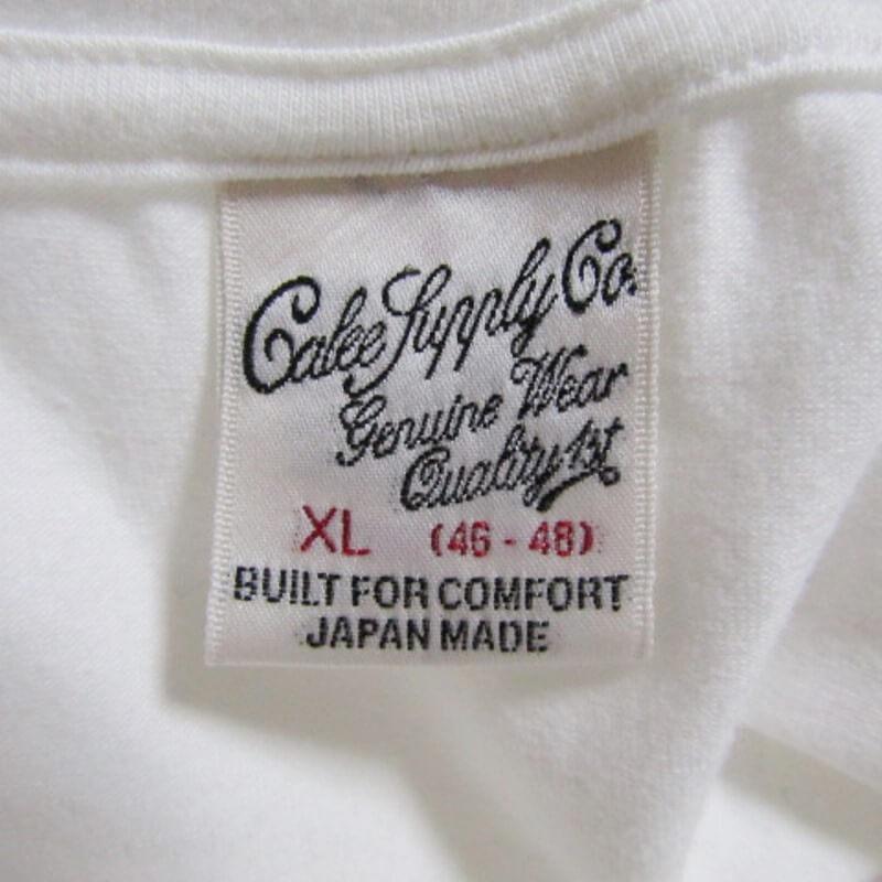 CALEE キャリー 半袖Tシャツ MAIN LOGO プリント ホワイト 白 XL 27106378 :27106378:クラシック - 通販 - Yahoo!ショッピング