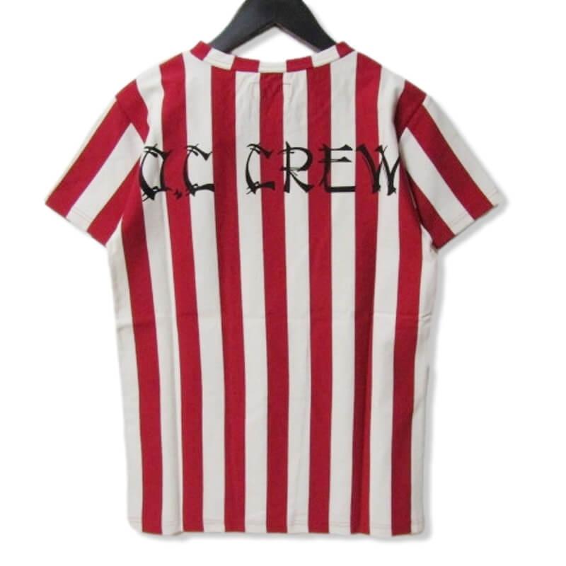 未使用 O.C CREW オーシークルー 半袖Tシャツ OCR14SM-TE03 ストライプ Tee レッド S タグ付き 27106517 : クラシック - 通販 - Yahoo!ショッピング