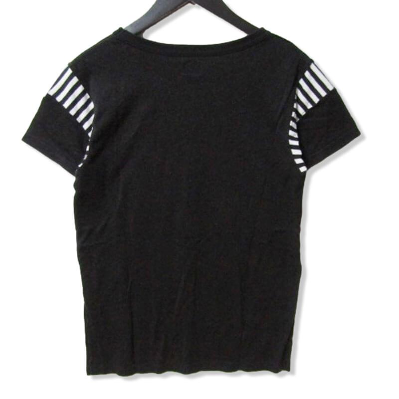 未使用 Delinquent Bros デリンクエントブロス 半袖Tシャツ DE12-42 Maggl Tee ブラック 黒 S タグ付き ...