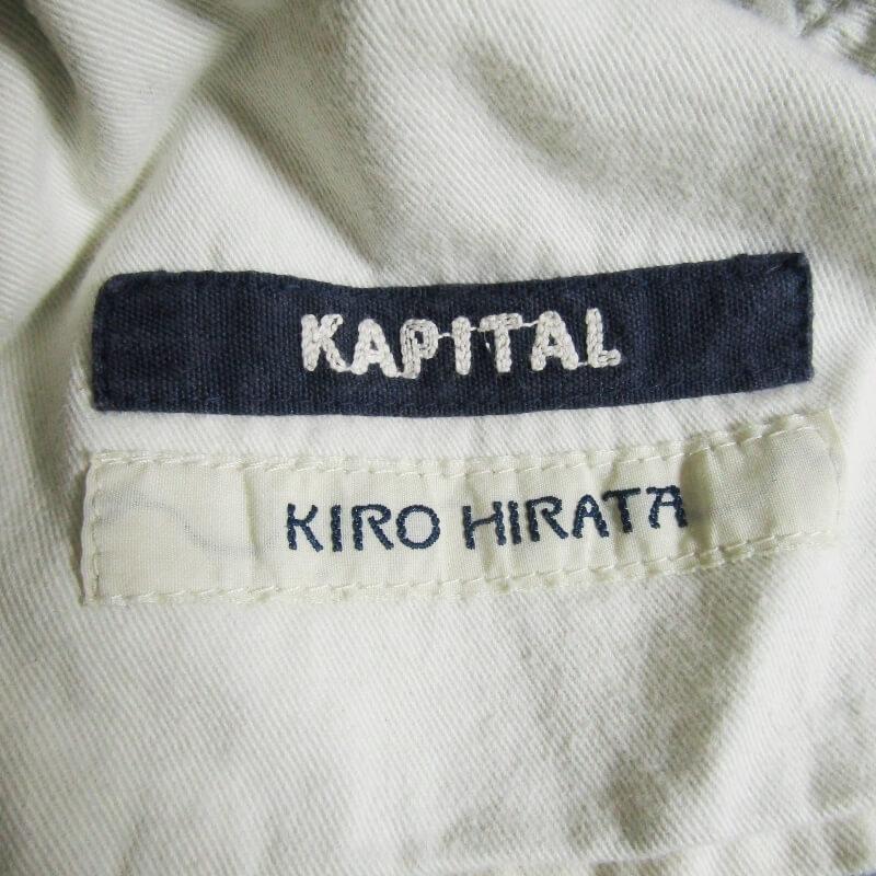 KAPITAL キャピタル ピエロパンツ 麻 デニム ボタンフライ 日本 KAPITAL キャピタル ピエロパンツ 麻 デニム ボタンフライ 日本