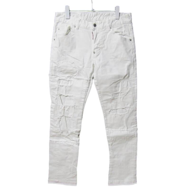 DSQUARED2 ディースクエアード デニムパンツ S78LA0680 S30188 DSQUARED2 ディースクエアード デニムパンツ S78LA0680 S30188