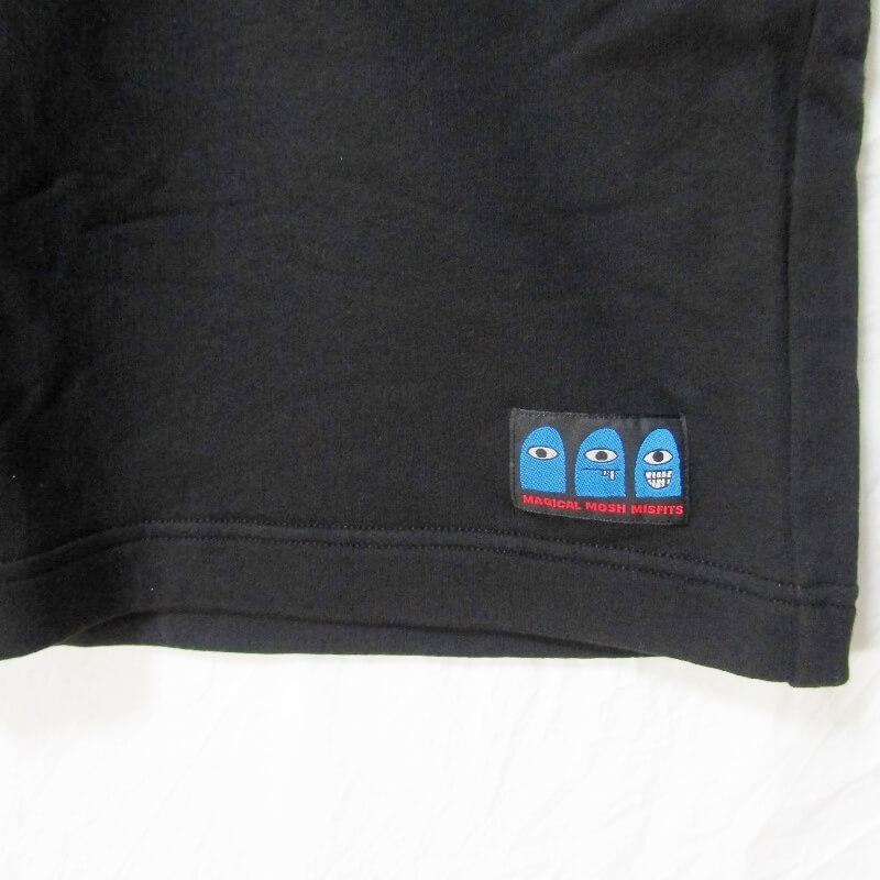 未使用 MAGICAL MOSH MISFITS マジカルモッシュミスフィッツ スウェットショーツ M1764 MxMxM JUMBO ALIEN ブラック XL 27109013 ...