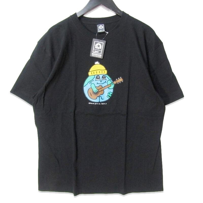未使用 MAGICAL MOSH MISFITS マジカルモッシュミスフィッツ 半袖Tシャツ M1876 プリントT MxMxM ちきゅうちゃん ブラック XL 27109022 ...