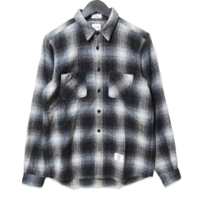 BEDWIN ベドウィン 長袖チェックシャツ ウール オンブレチェック 青 黒 2 27109053 : クラシック - 通販 - Yahoo!ショッピング