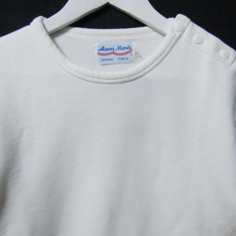 未使用 Arvor Maree アルボーマレー スウェット トレーナー ショルダーボタン コットン ライトクリーム ホワイト 白 2 27109072 : クラシック - 通販 - Yahoo ...