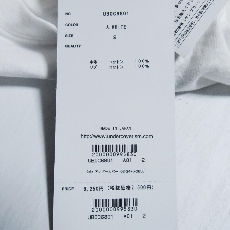 UNDERCOVER 未使用 アンダーカバー 半袖Tシャツ UB0C6801 BASIC TEE ロゴT ホワイト 白 2 タグ付き 27109380 : クラシック - 通販 - Yahoo ...