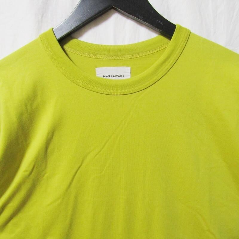美品 MARKAWARE マーカウェア コンフォートフィットTee A23C-21SC01B オーガニックエジプシャンコットン イエロー 2 27109387 : クラシック - 通販 ...