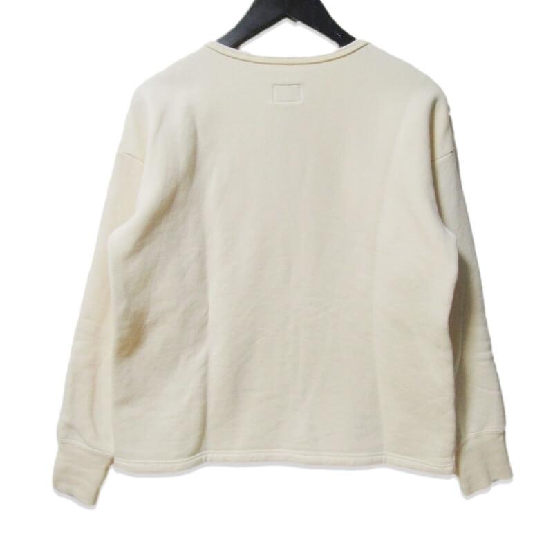 ACVM エーブイシーエム ヘンリーネック フリーススウェット ACV-SW04 ADDICT CLOTHES コットン 日本製 ベージュ ...