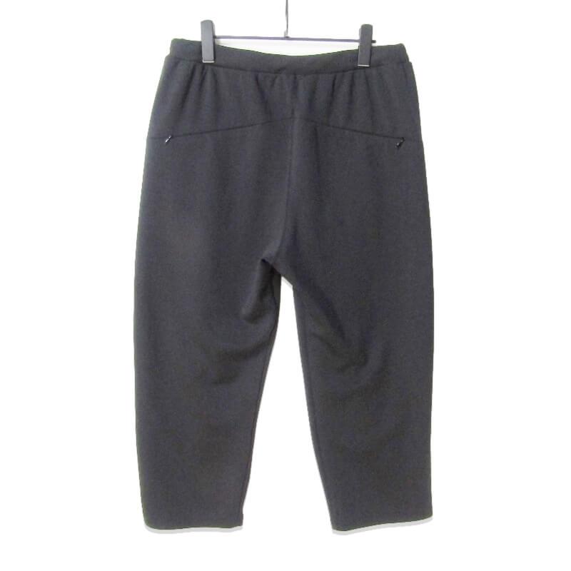 Needles 美品 NEEDLES ニードルス 2タック イージーパンツ KP229 22SS Tucked W.U. Pant PE/PU Jersey ジャージ ブラック 黒 M ...