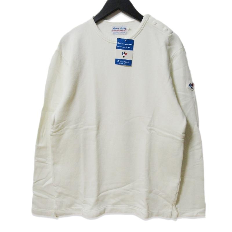 未使用 ARVOR MAREE アルボーマレー スウェット トレーナー ショルダーボタン コットン スエット ホワイト 白 3 27110433 : クラシック - 通販 - Yahoo!ショッピング