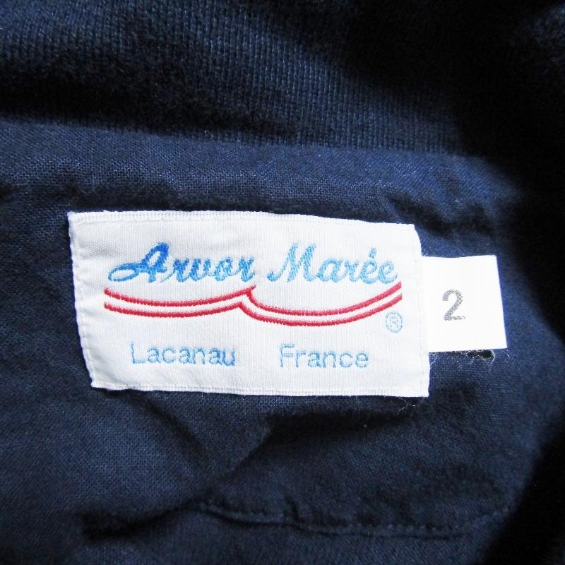 未使用 Arvor Maree アルボーマレー スウェット ピーコート ダブル ジャケット コットン ネイビー 2 27110564 : クラシック - 通販 - Yahoo!ショッピング