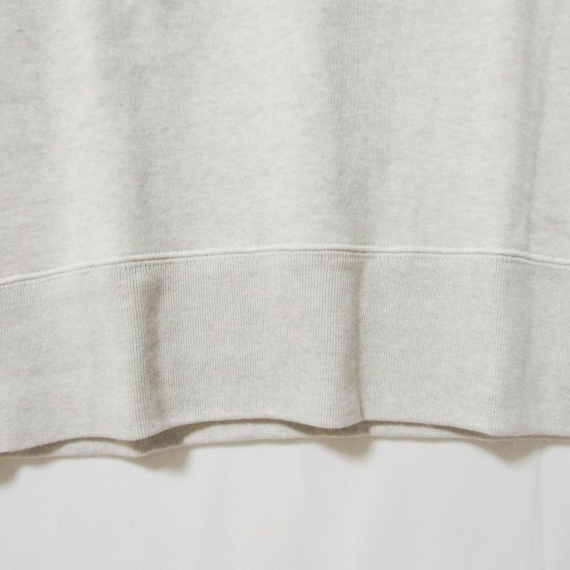 美品 LOOPWHEELER × BEAMS PLUS ループウィラー スウェット 両V クルーネック Athletic Sweat Crew Neck オートミール S 27111477 ...