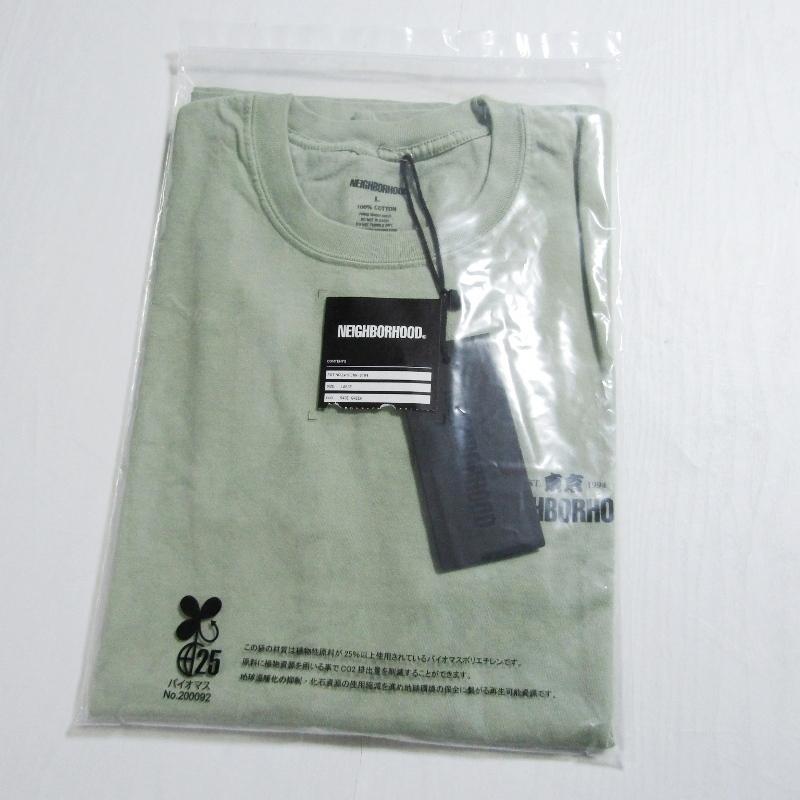 NEIGHBORHOOD 美品 ネイバーフッド 半袖Tシャツ 241PCNH-ST04 NH.TEE SS-4 セージグリーン L 27111706 : クラシック - 通販 - Yahoo ...