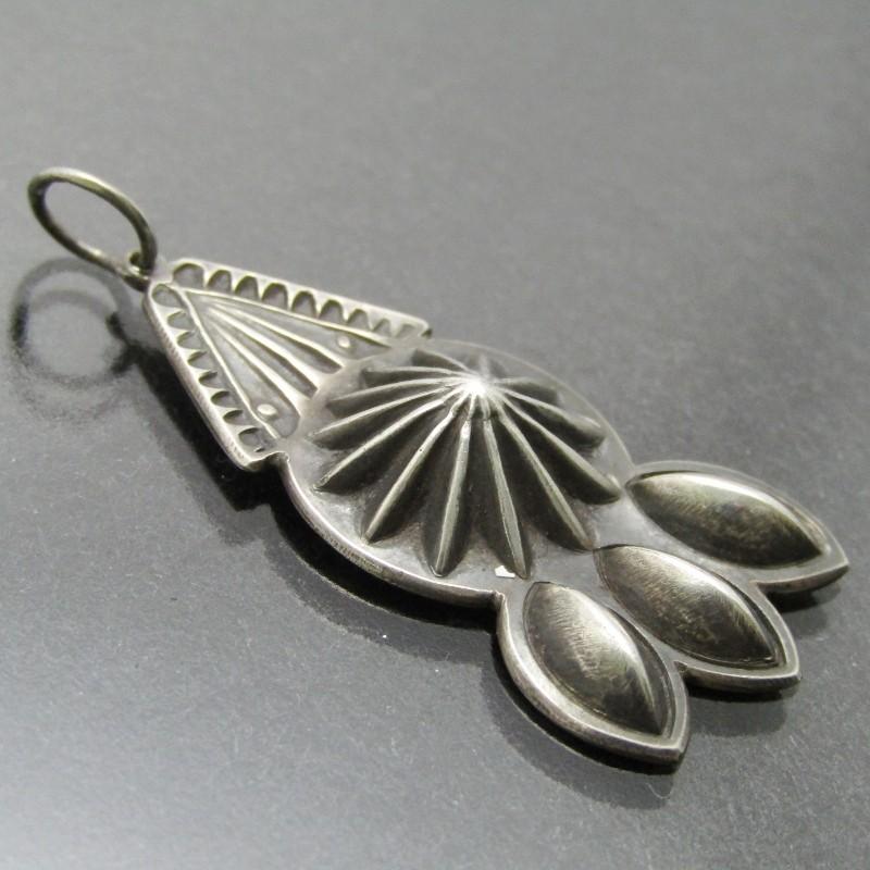 Edison Sandy Smith ナバホ族 ペンダント アポロ エディソンサンディスミス ESS チャーム トップ インディアンジュエリー ...