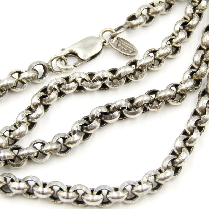 SAAD サード ネックレス ロール チェーン 甲丸 45cm 5.4mm幅 シルバー925 中古 28002707 : クラシック - 通販 - Yahoo!ショッピング