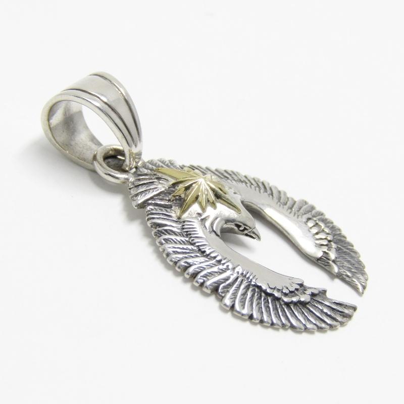 SAAD サード ペンダント イーグル K18太陽神 ゴールド シルバー925 ネックレストップ 中古 28003380 : クラシック - 通販 - Yahoo!ショッピング