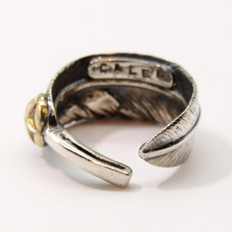 CALEE キャリー リング フェザー ピンキー FEATHER PINKIE RING JAM HOME MADE ジャムホームメイド コラボ シルバー 13号 28005581 ...