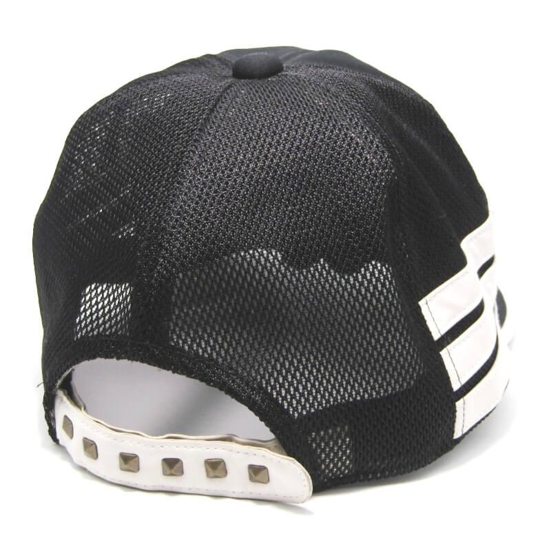 Roen ROEN ロエン メッシュキャップ スカル レザーパッチ サイドライン 内側レオパード スタッズ cap ブラック 黒 28005951 : クラシック - 通販 - Yahoo ...