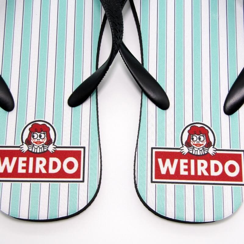 WEIRDO 未使用 ウィアード L ビーチサンダル WRD-19-SS-G09 WINDY'S-BEACH SANDAL Lサイズ ...