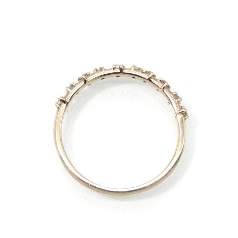 ete エテ リング ムード ホワイトトパーズ K10PG ピンクゴールド 10石 レディース 指輪 天然石 ring 9号 28006270 : クラシック - 通販 - Yahoo!ショッピング