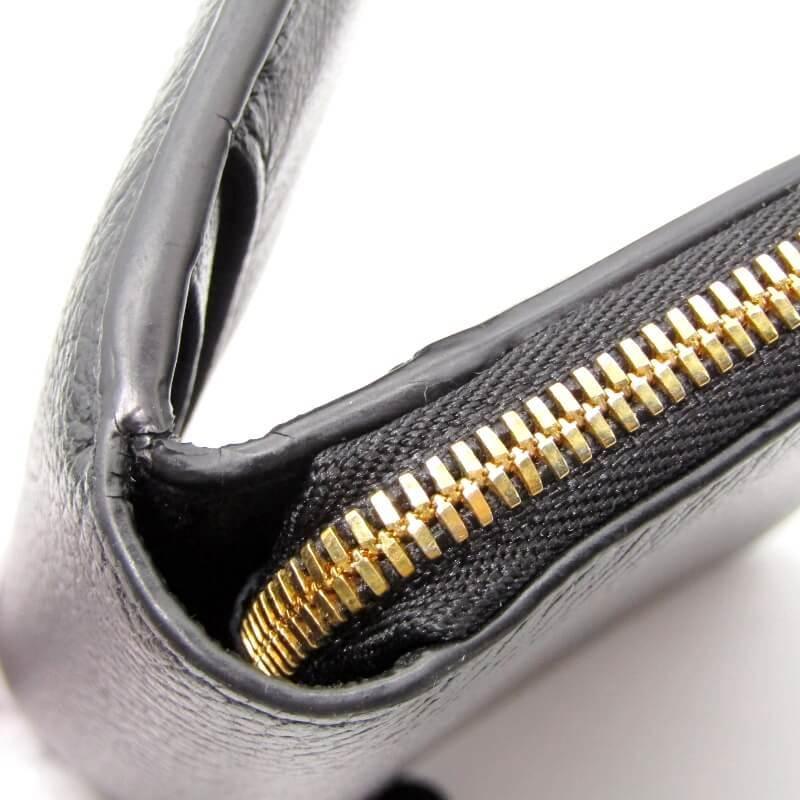 BALENCIAGA バレンシアガ 二つ折り財布 650871 1IZIM 1090 ロゴ バイフォールド ウォレット ブラック 黒 ...