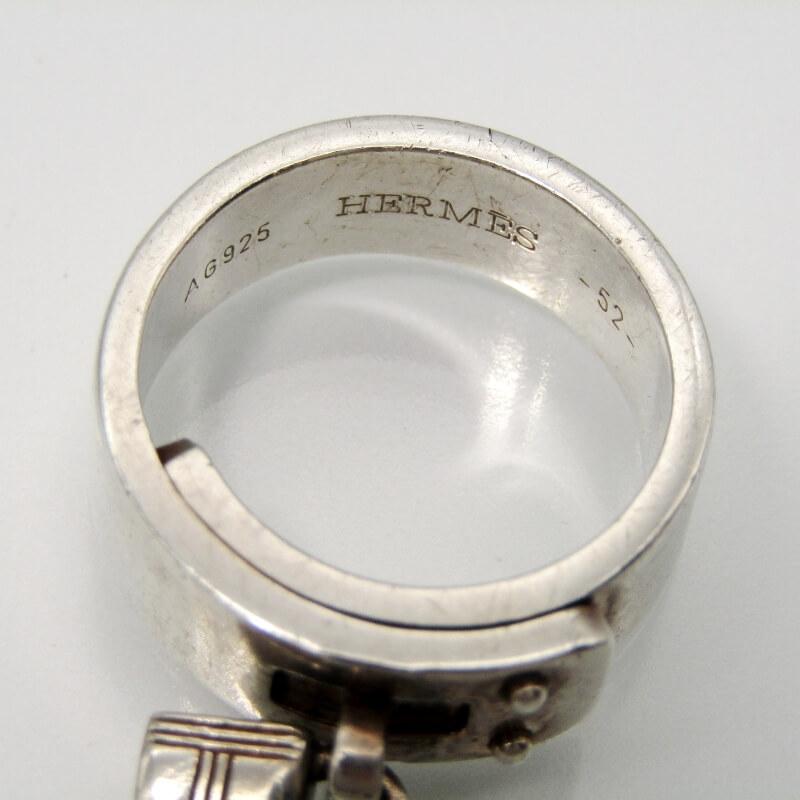 HERMES エルメス リング ケリー #52 KELLY RING カデナ Ag925/SV925 レディース 指輪 シルバー925 11号 28006444 :28006444:クラシック ...