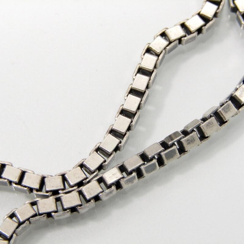 SAAD サード ブレスレット ベネチアンチェーン ボックス リンク SV925 メンズ シルバー925 28006448 : クラシック - 通販 - Yahoo!ショッピング