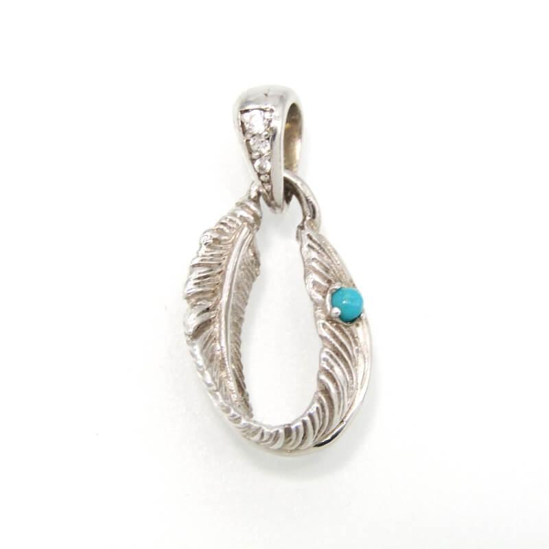 SAAD サード ペンダント sana フェザー サナ ストーン チャーム ネックレストップ トップ レディース SV925 28006452 : クラシック - 通販 - Yahoo!ショッピング