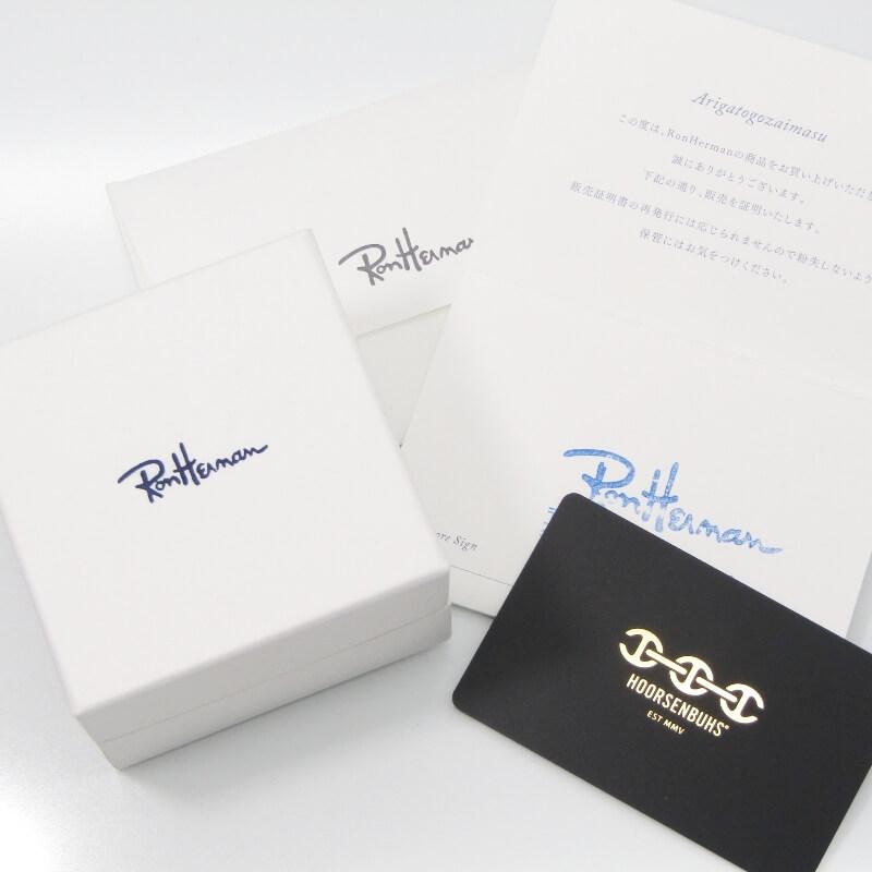 美品 HOORSENBUHS ホーセンブース リング HB002 SS DAME TRI-LINK 9911700004 デイム トライリンク アンカー SV925 13.5号 ...