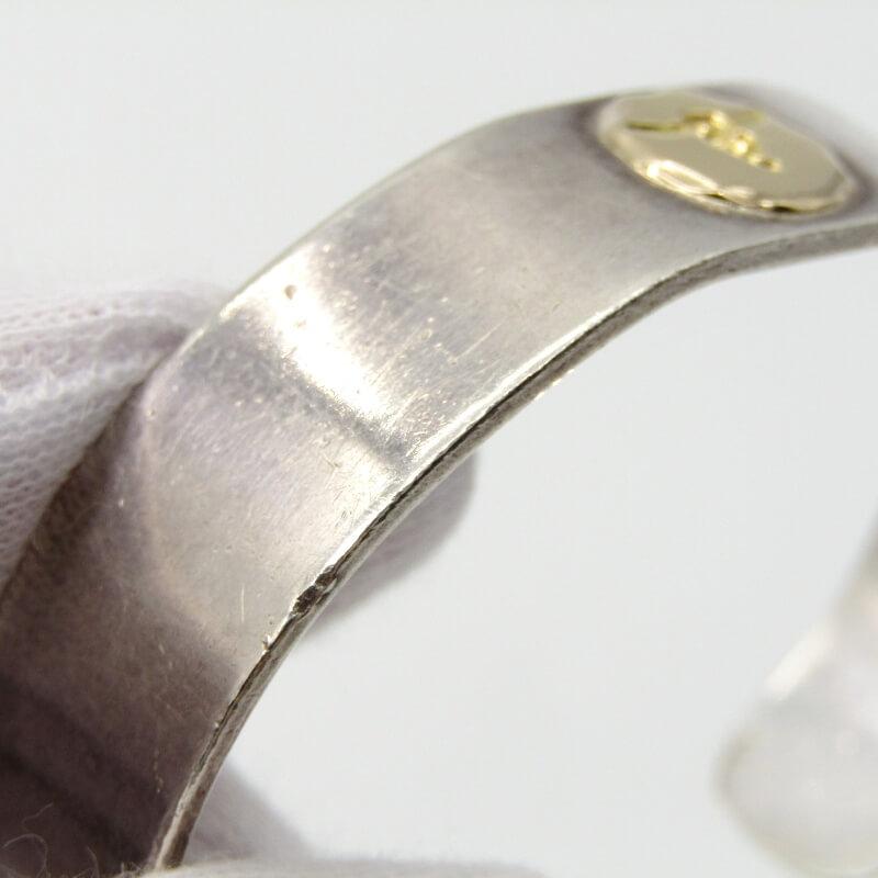 TADY&KING タディアンドキング バングル 平打ち GPロングホーン Sサイズ プレーン SV925 K18 メンズ レディース 28006661 : 28006661 : クラシック ...