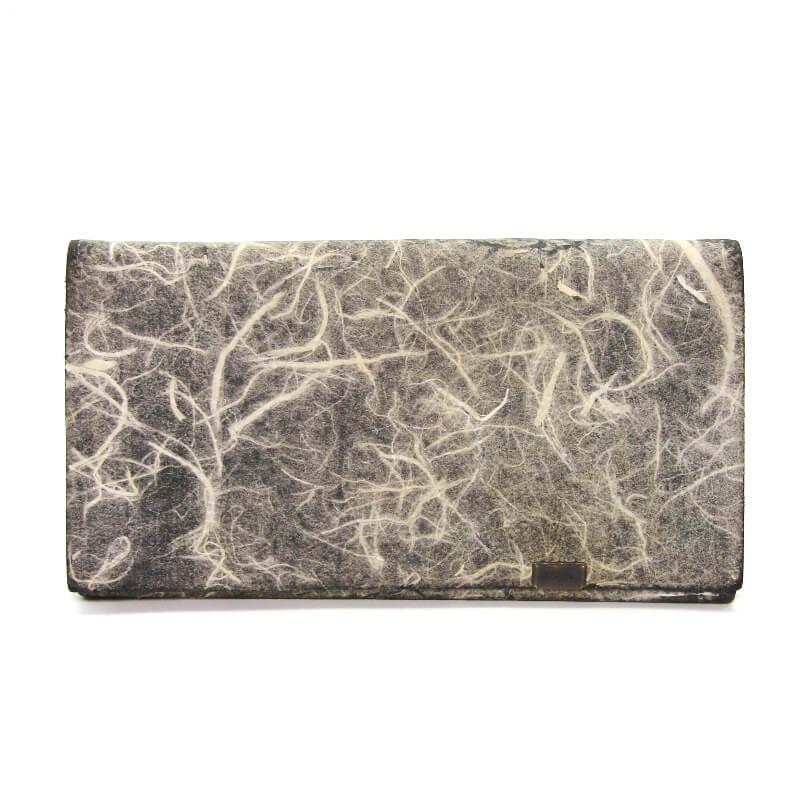 所作 ショサ Shosa 長財布 白和紙 LONG WALLET 牛革 ボンディング加工 ロングウォレット 日本製 ホワイト 白 ...