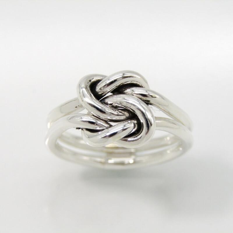 未使用 XOLO JEWELRY ショロ リング Double Knot Ring Small S XOR028 ダブルノット スモール 2連 SV925 TAXCO 10号 28007241 ...