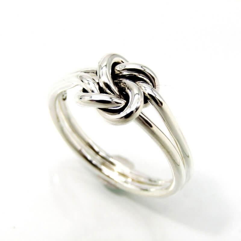 未使用 XOLO JEWELRY ショロ リング Double Knot Ring Small L XOR028 ダブルノット スモール 2連 SV925 TAXCO 19号 28007243 ...