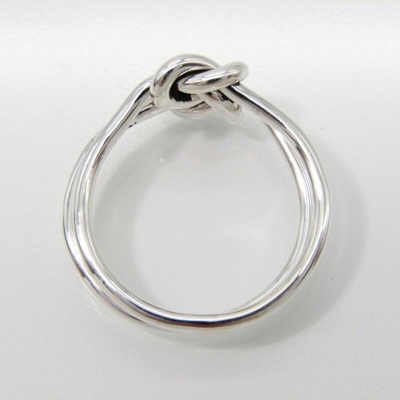 未使用 XOLO JEWELRY ショロ リング Double Knot Ring Small L XOR028 ダブルノット スモール 2連 SV925 TAXCO 19号 28007243 ...