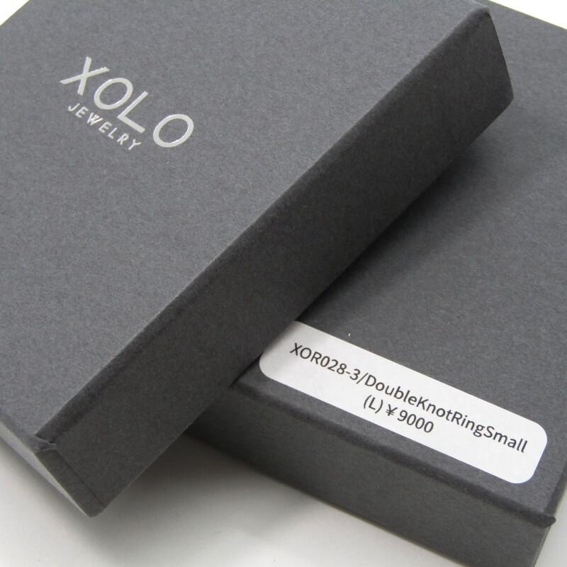未使用 XOLO JEWELRY ショロ リング Double Knot Ring Small L XOR028 ダブルノット スモール 2連 SV925 TAXCO 19号 28007243 ...
