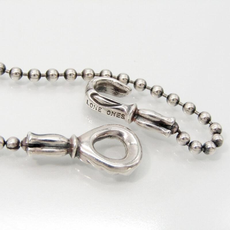 LONE ONES 美品 ロンワンズ ネックレス メイティングフライト フック ボール チェーン M #20 MFNH-0003M SV925 3mm幅 28007292 : クラシック ...