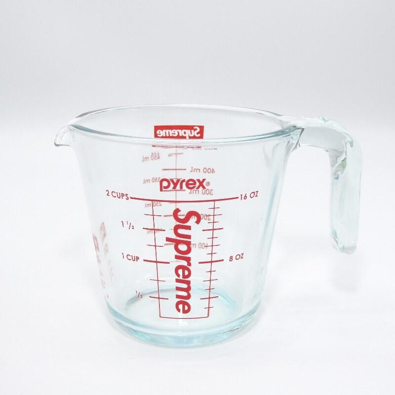 Supreme 未使用 シュプリーム メジャーカップ 19AW Pyrex 2-Cup Measuring Cup パイレックス 計量カップ ...