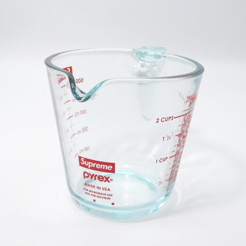 Supreme 未使用 シュプリーム メジャーカップ 19AW Pyrex 2-Cup Measuring Cup パイレックス 計量カップ ...