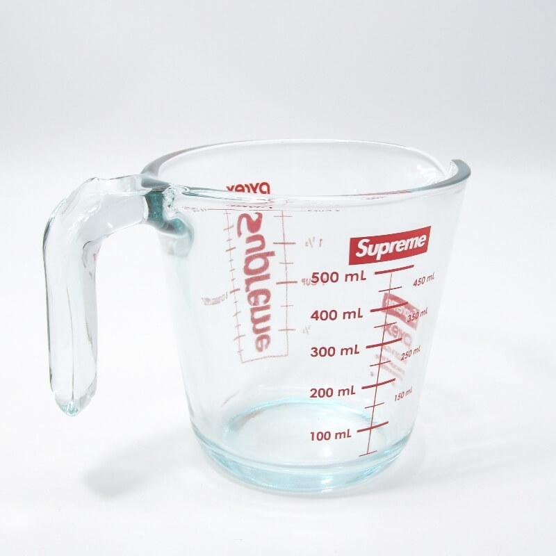 Supreme 未使用 シュプリーム メジャーカップ 19AW Pyrex 2-Cup Measuring Cup パイレックス 計量カップ ...