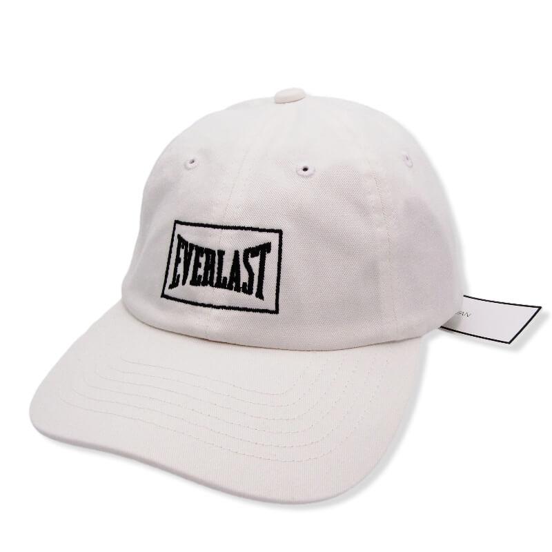 JOHN LAWRENCE SULLIVAN 未使用 × EVERLAST ジョンローレンスサリバン キャップ 6A003-0923-57 コットン ホワイト 白 28007493 ...