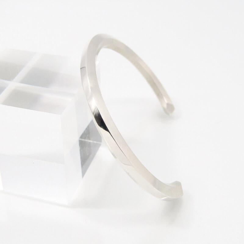 未使用 530PARK ファイブサーティパーク バングル Crystal Round Bangle M FT0274400500 クリスタル ラウンド SV925 メンズ 28007577 ...