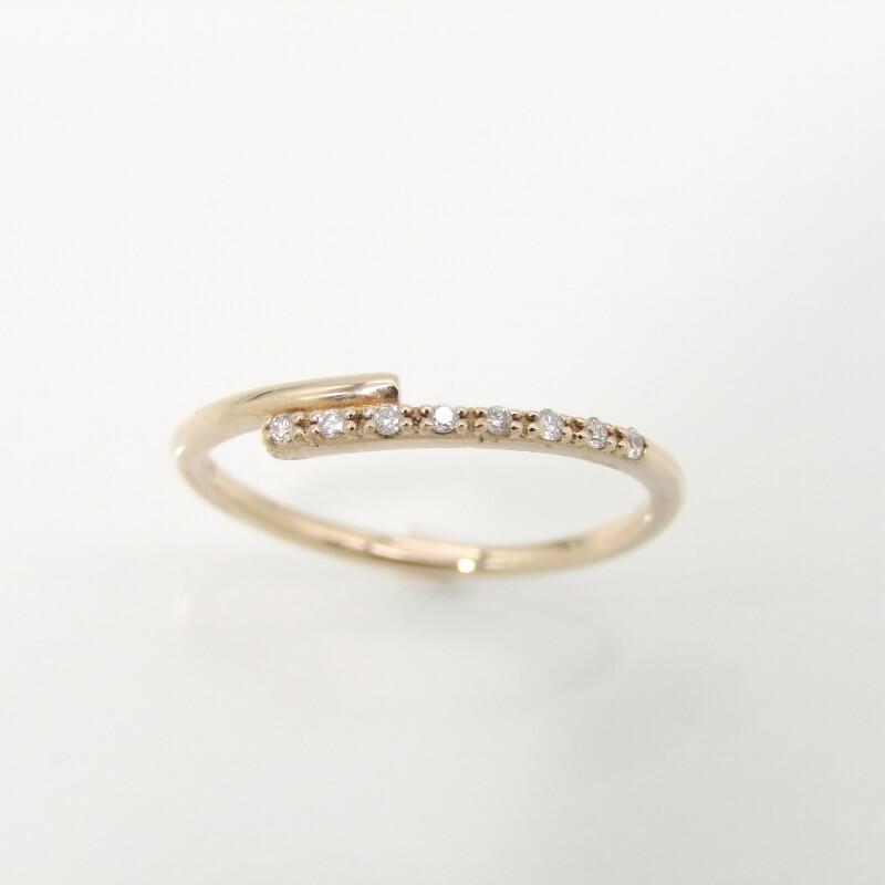 美品 ete エテ リング 721183 K10YG ダイヤモンド 0.02ct イエローゴールド レディース ピンキーリング 指輪 5号 28007802 : クラシック - 通販 ...