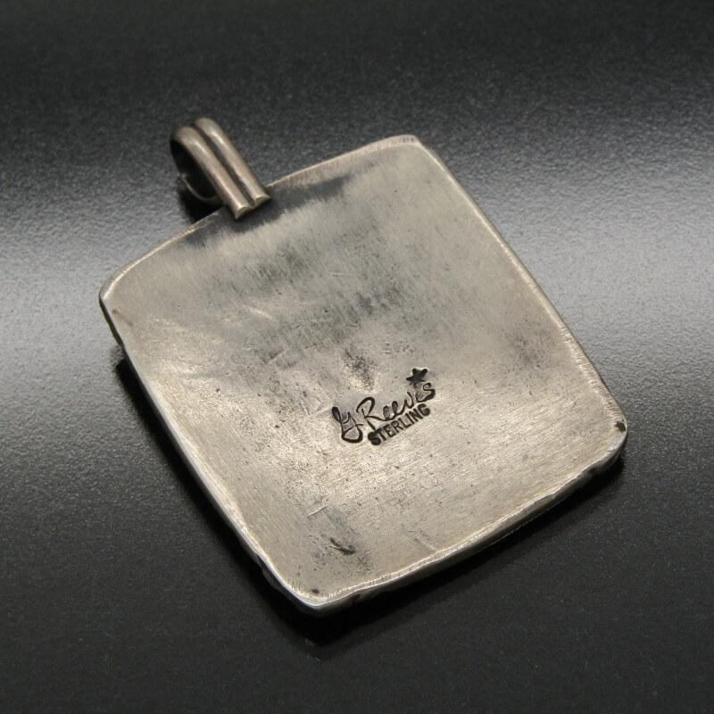 美品 Gary Reeves ナバホ族 ペンダント スタンプワーク ゲーリーリーブス ネックレストップ メンズ レディース 28007874 ...